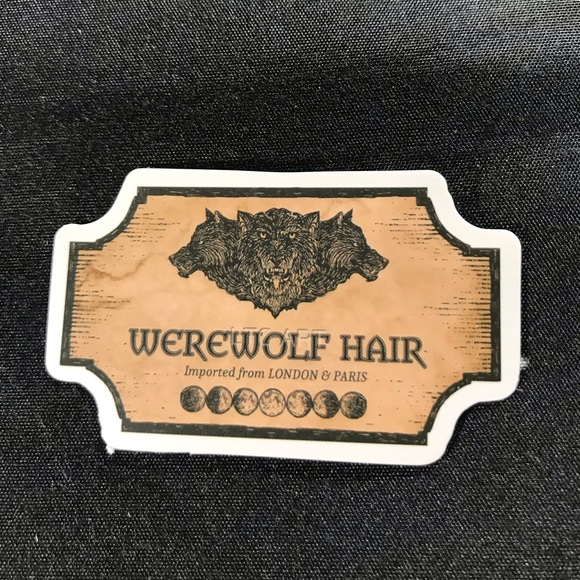 Office | Werewolf Hair Witchy Sorceress Supreme Potion Bttle Label ...